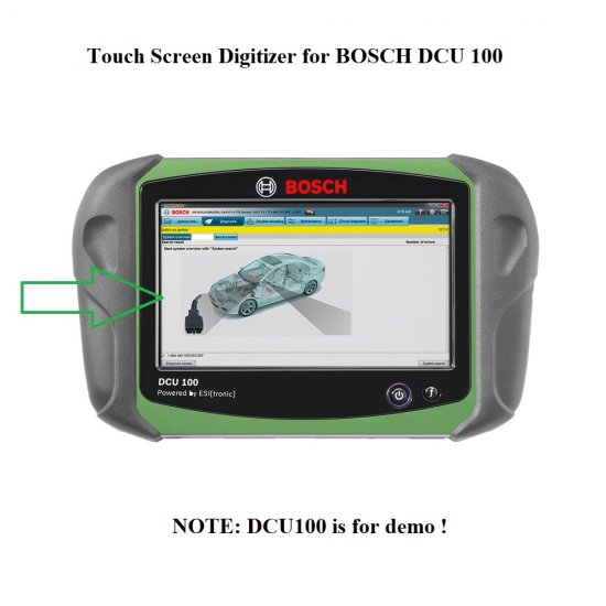 Touch Screen Digitizer Replacement for BOSCH DCU100 Scan Tool|BOSCH ...