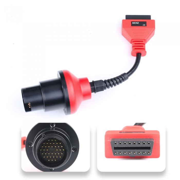 BENZ 38Pin Adapter Connector for Autel MaxiSys MS908 908PRO 908S|Autel ...