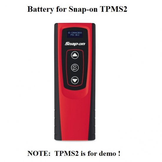 Battery Replacement for Snap-on TPMS2|Snap-on-TPMS2|SNAP-ON