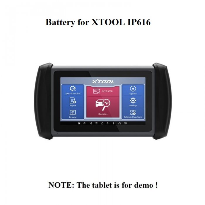 Battery Replacement for XTOOL InPlus IP616 Scan Tool|XTOOL-IP616|XTOOL ...