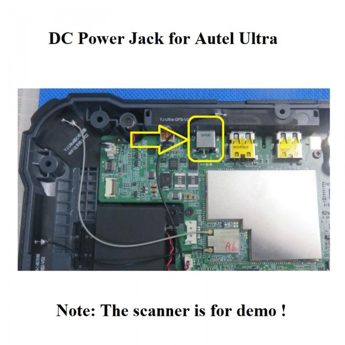 DC Power Jack Socket Charging Port for Autel MaxiSys Ultra|Autel ...