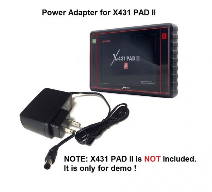 Wall Charger Power Adapter for LAUNCH X431 Pad II PAD2 Tablet|LAUNCH ...