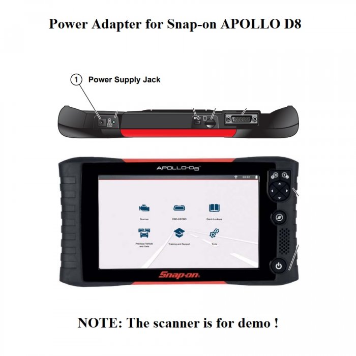 AC DC Power Adapter Wall Charger For Snap-on APOLLO D8 D9|Snap-on|SNAP-ON