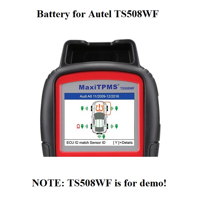 Battery Replacement for Autel MaxiTPMS TS508WF Service Tool|Autel ...