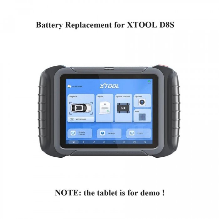 Battery Replacement for XTOOL D8S Diagnostic Scan Tool|XTOOL-D8S|XTOOL ...