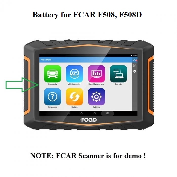 Battery Replacement for FCAR F508 F508D F508R Scanner|FCAR-F508|FCAR ...