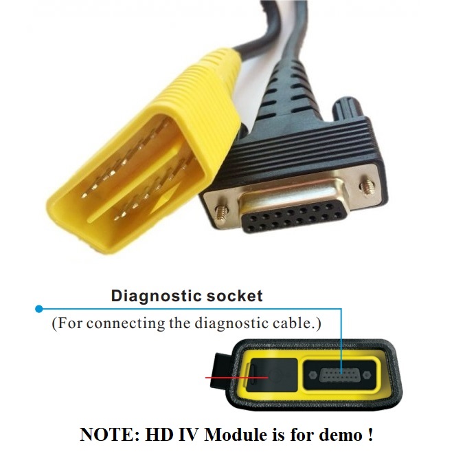 OBD2 16Pin Diagnostic Cable for LAUNCH X431 PAD IV HD IV Module|LAUNCH ...