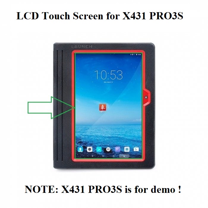 LCD Touch Screen Digitizer for LAUNCH X431 PRO3S|LAUNCH-X431-PRO3S ...