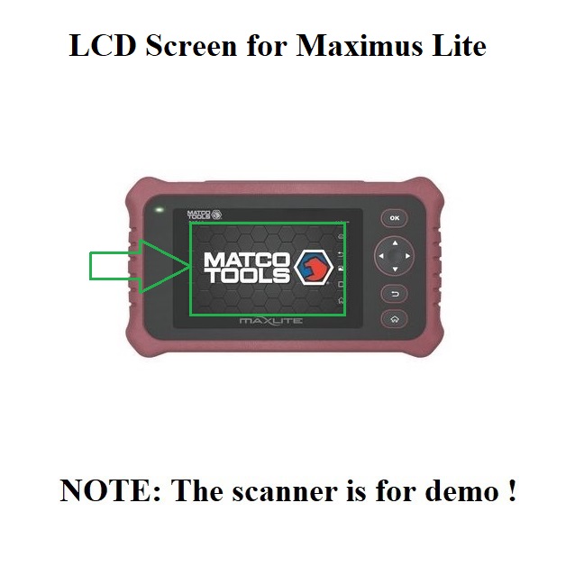 LCD Screen Display for Matco Tools MAXIMUS LITE MDMAXILITE|Matco ...