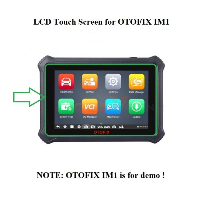 LCD Touch Screen Digitizer Replacement for OTOFIX IM1 Programmer|OTOFIX ...