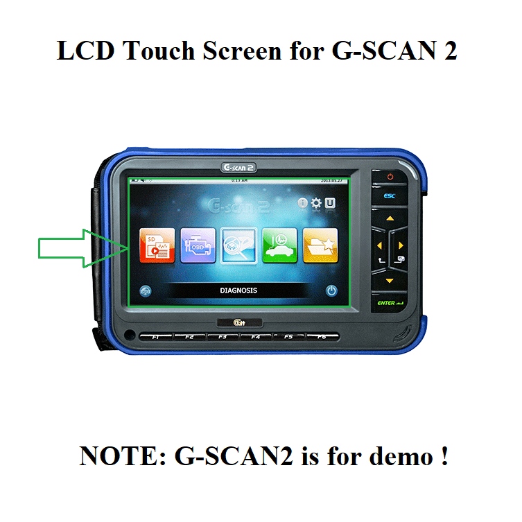 LCD Touch Screen Digitizer Replacement for G-Scan2 GIT GSCAN2|G-Scan2 ...