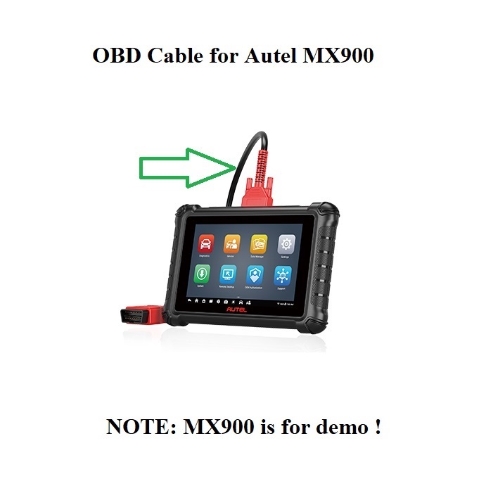 OBD Cable Diagnostic Cable for Autel MaxiCheck MX900 Scanner|Autel ...