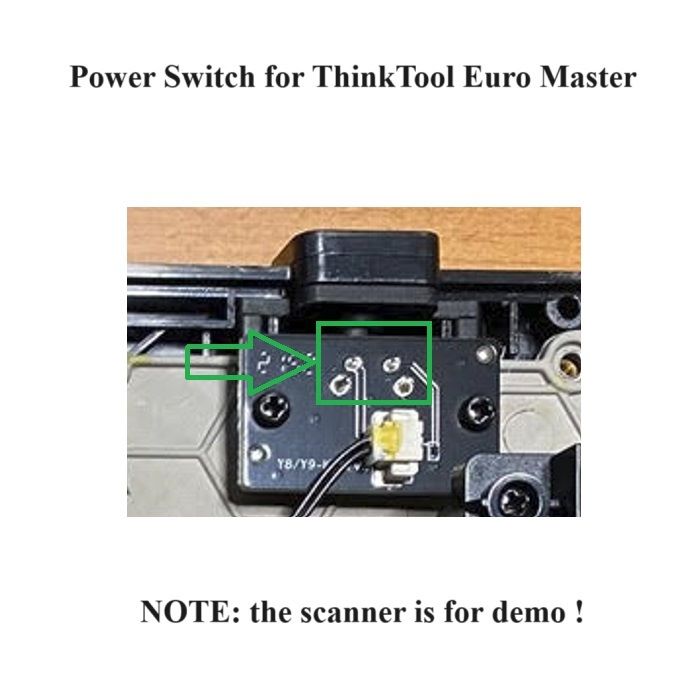 Power Switch Button for ThinkCar ThinkTool Euro Master Scanner ...