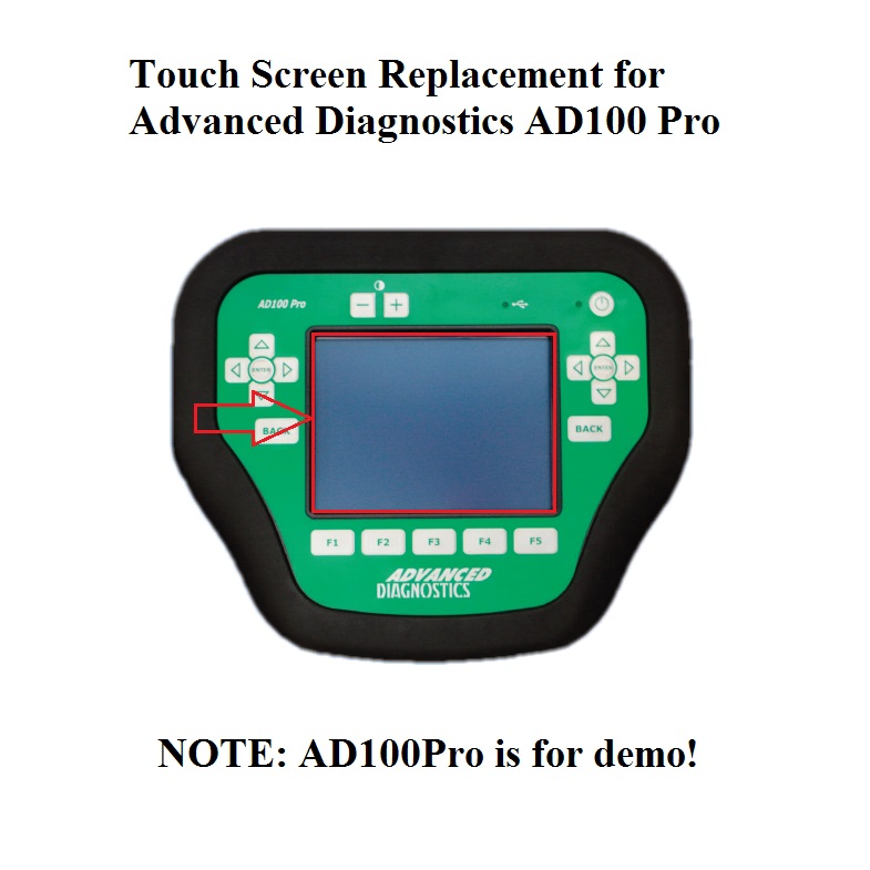 Touch Screen Digitizer for Advanced Diagnostics AD100 Pro Truck|AD100 ...