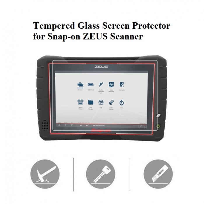 Tempered Glass Screen Protector for SNAP-ON ZEUS EEMS342 Scanner|Snap ...