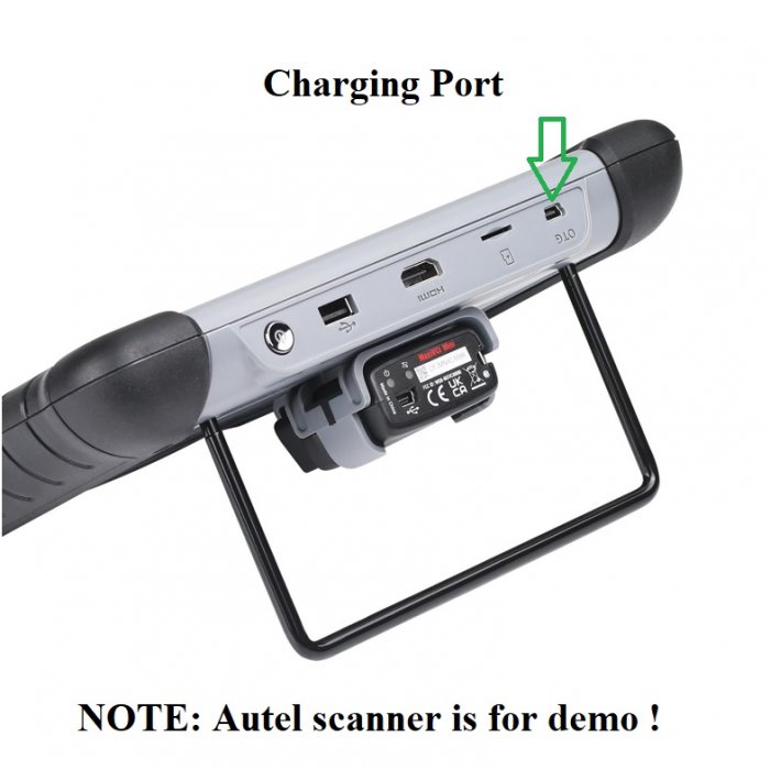 USB Charging Cable for Autel MaxiCOM MK808BT PRO Scanner|Autel-MK808BT ...