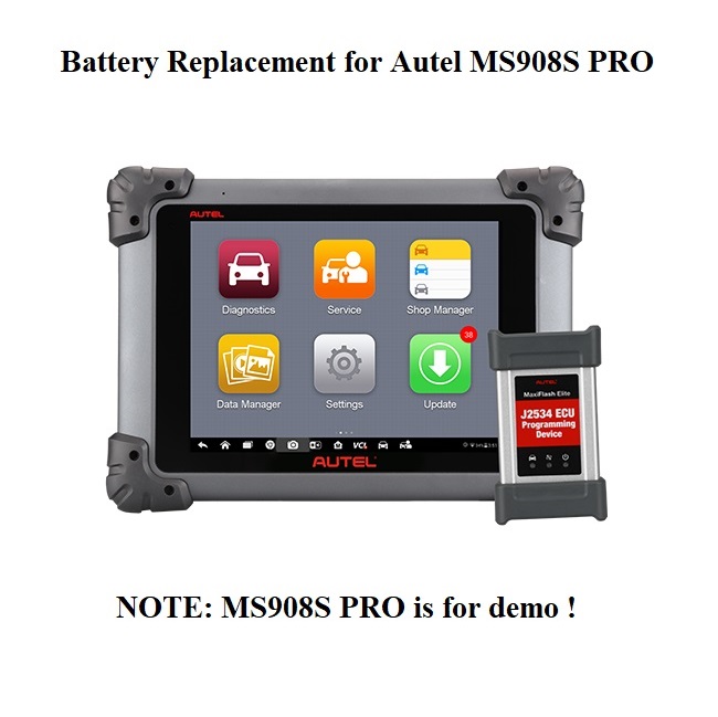 Battery Replacement for Autel MaxiSys MS908S MS908S Pro Scanner|Autel ...