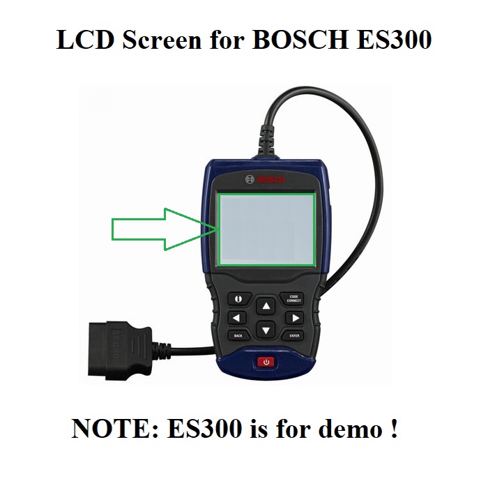LCD Screen Display Replacement for BOSCH ES300 ECU Scanner|BOSCH-ES300 ...
