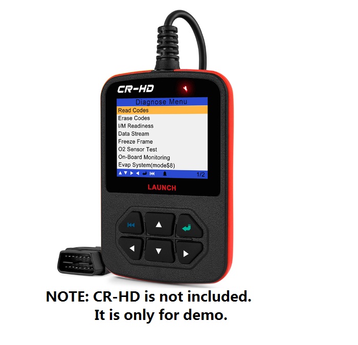 LCD Screen Display Replacement for LAUNCH CR-HD Scanner|LAUNCH-CR-HD ...