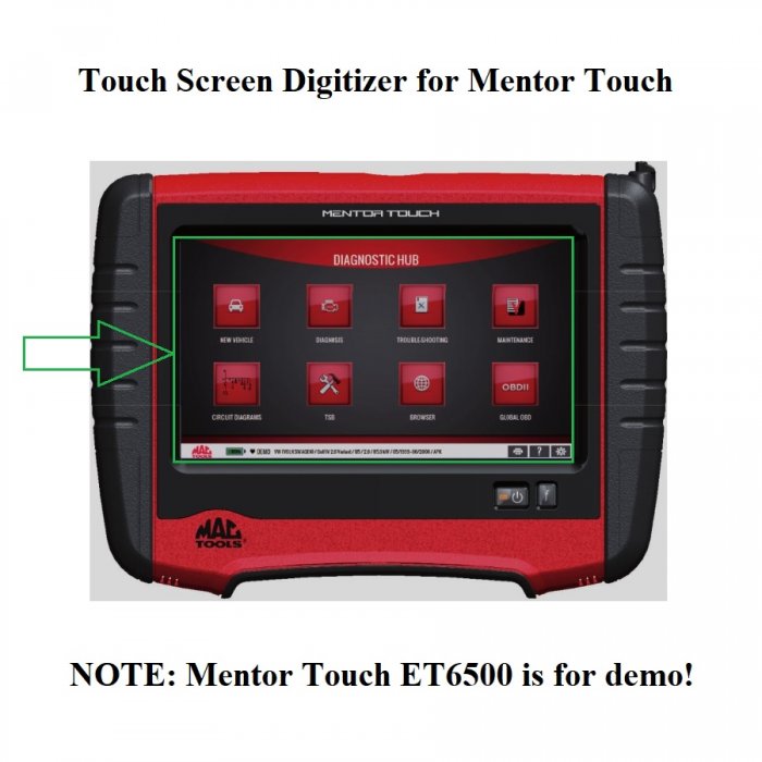Touch Screen Digitizer for Mac Tools Mentor Touch ET6500 Scanner|MAC ...