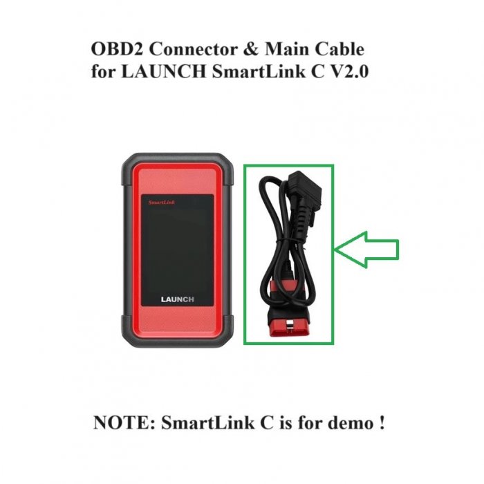 OBD2 Connector and Main Cable for LAUNCH X431 Pro3 V+ Elite|LAUNCH-X431 ...