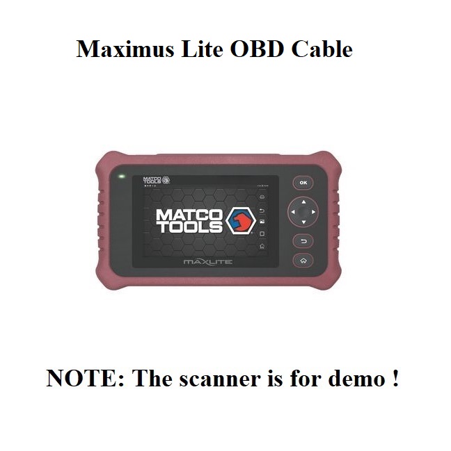 OBD2 16Pin Cable Diagnostic Cable for MAXIMUS LITE MDMAXLITE|Matco ...