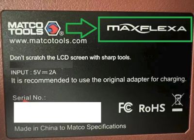 Battery Replacement for Matco Tools MaxFlexA Scanner|Matco-MaxFlex-A ...