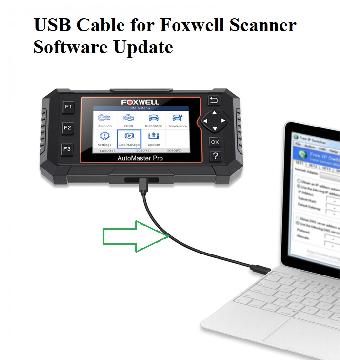 USB Software Update Cable for FOXWELL NT604 NT614 NT624 Elite|FOXWELL ...